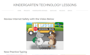 Kindergarten Technology Lessons and Activities