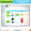 Digital ELA Activities for Kindergarten for the Full Year