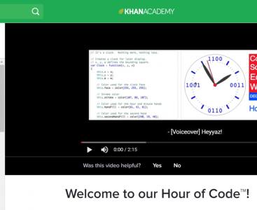 Hour of Code - Technology Curriculum