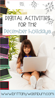 Digital Activities for the December Holidays