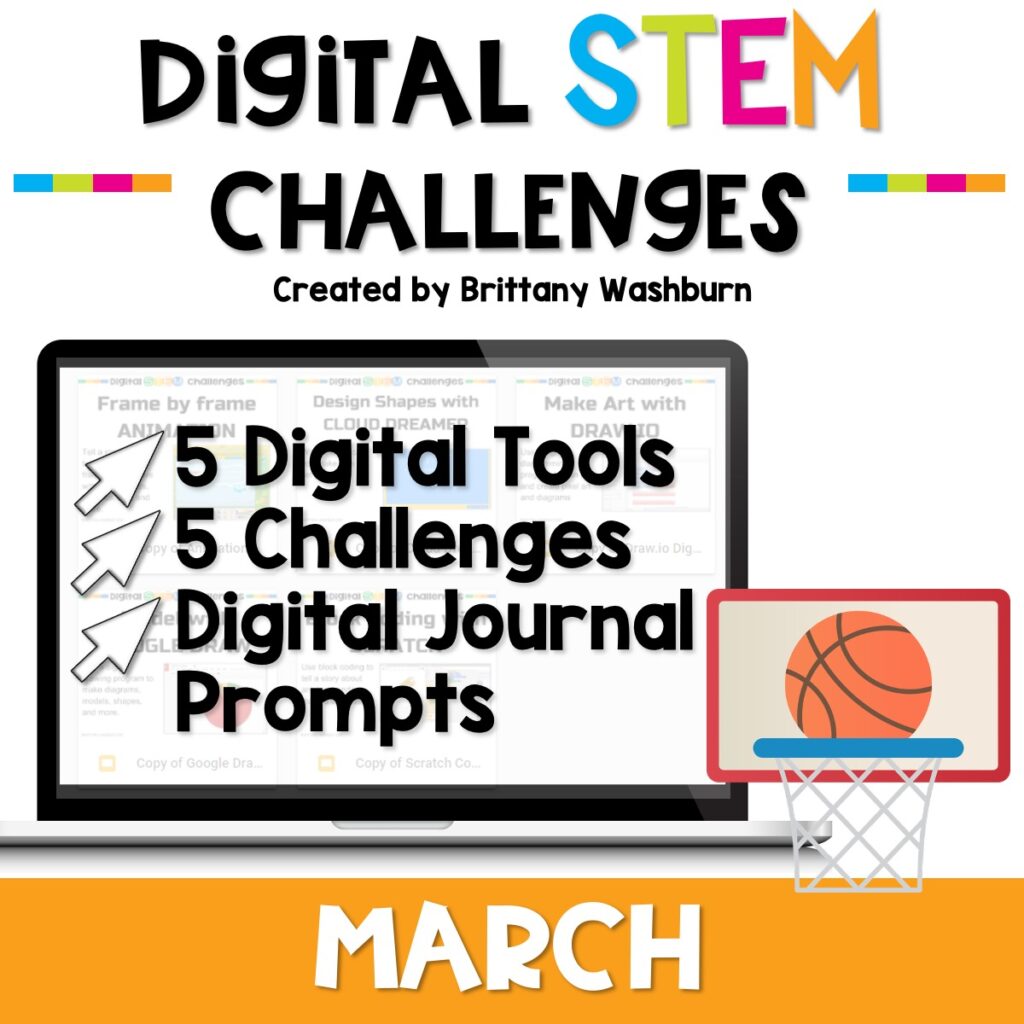 March Digital STEM Challenges