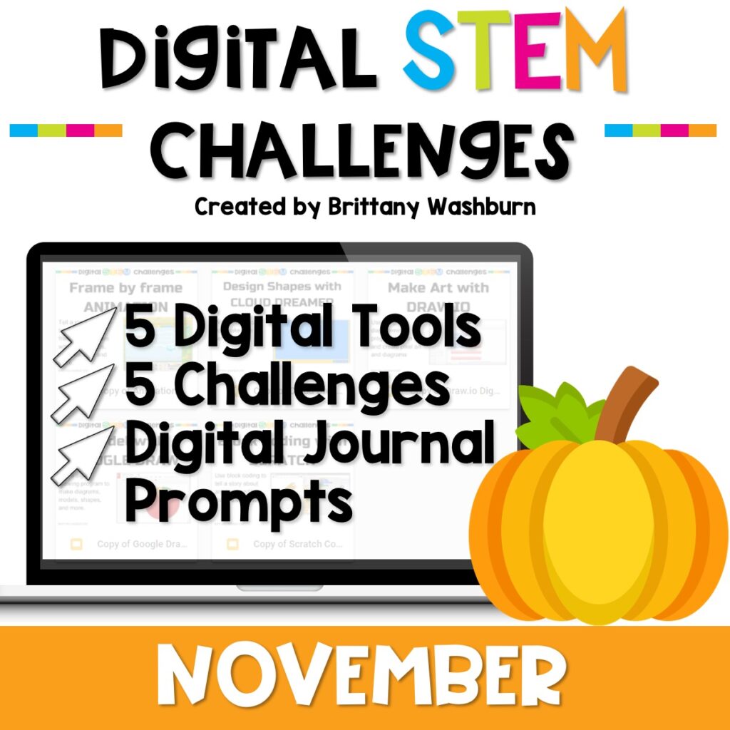 November Digital STEM Challenges