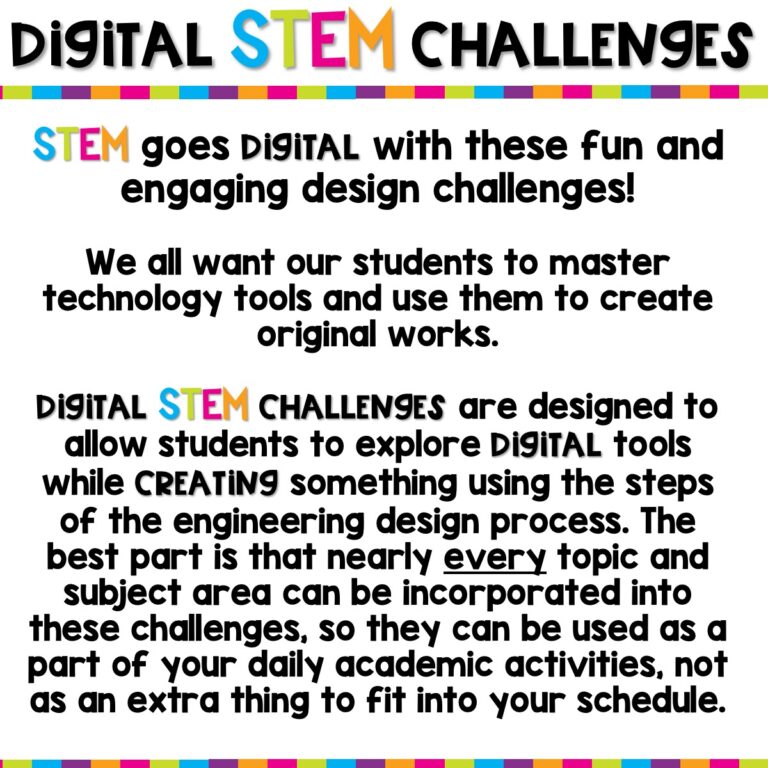 April Digital STEM Challenges