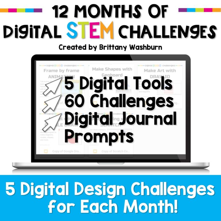 Digital STEM Challenges™ {Monthly Prompts}