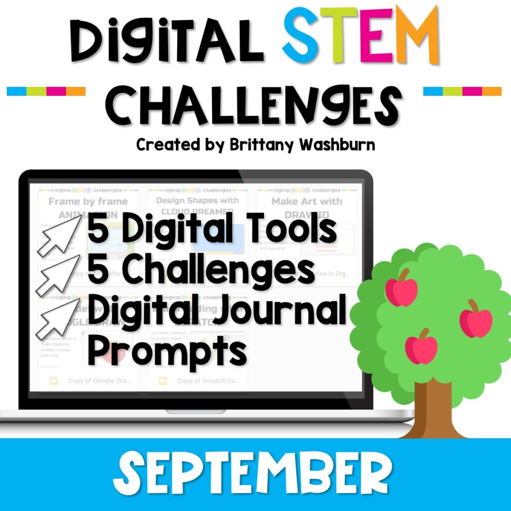 September Digital STEM Challenges
