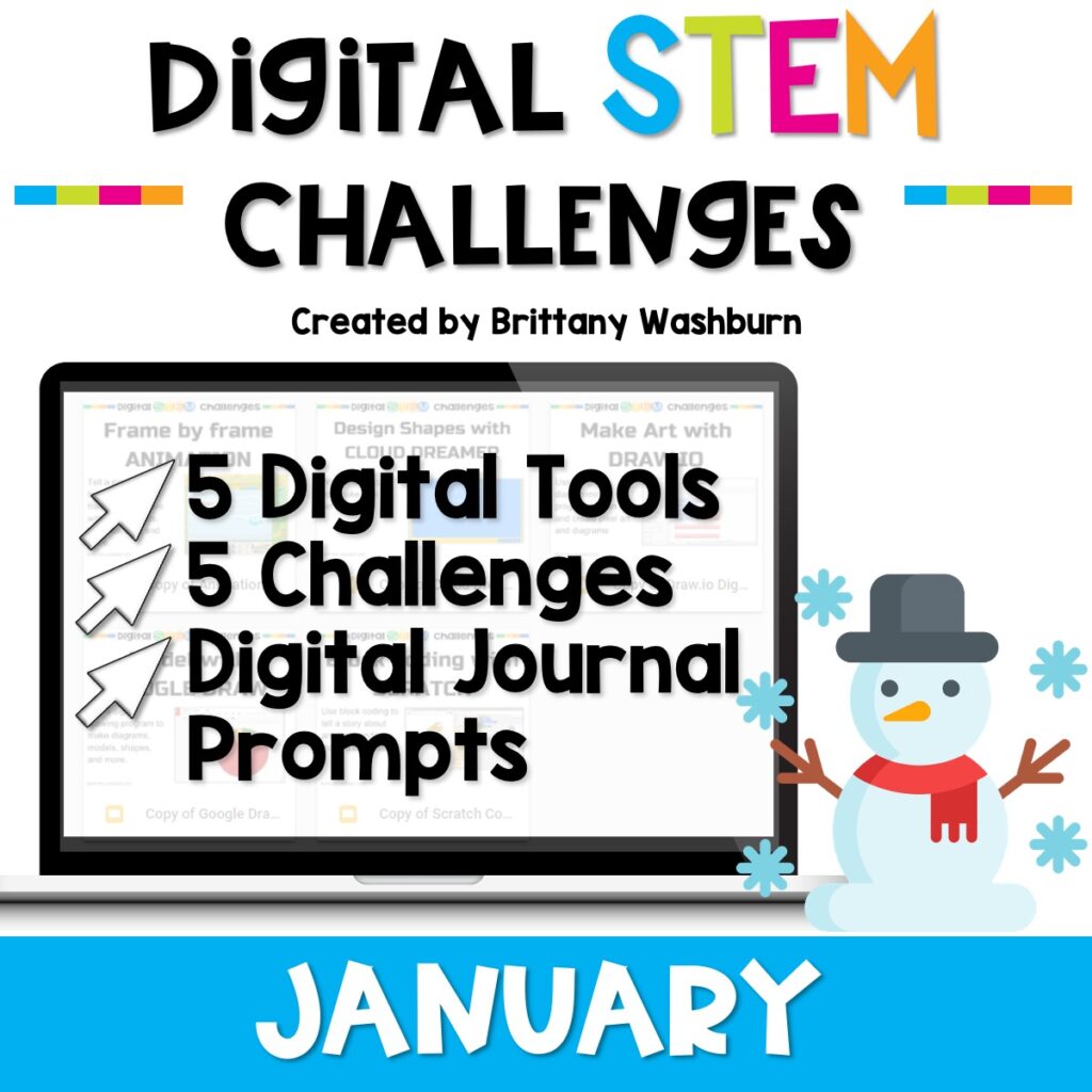 January Digital STEM Challenges