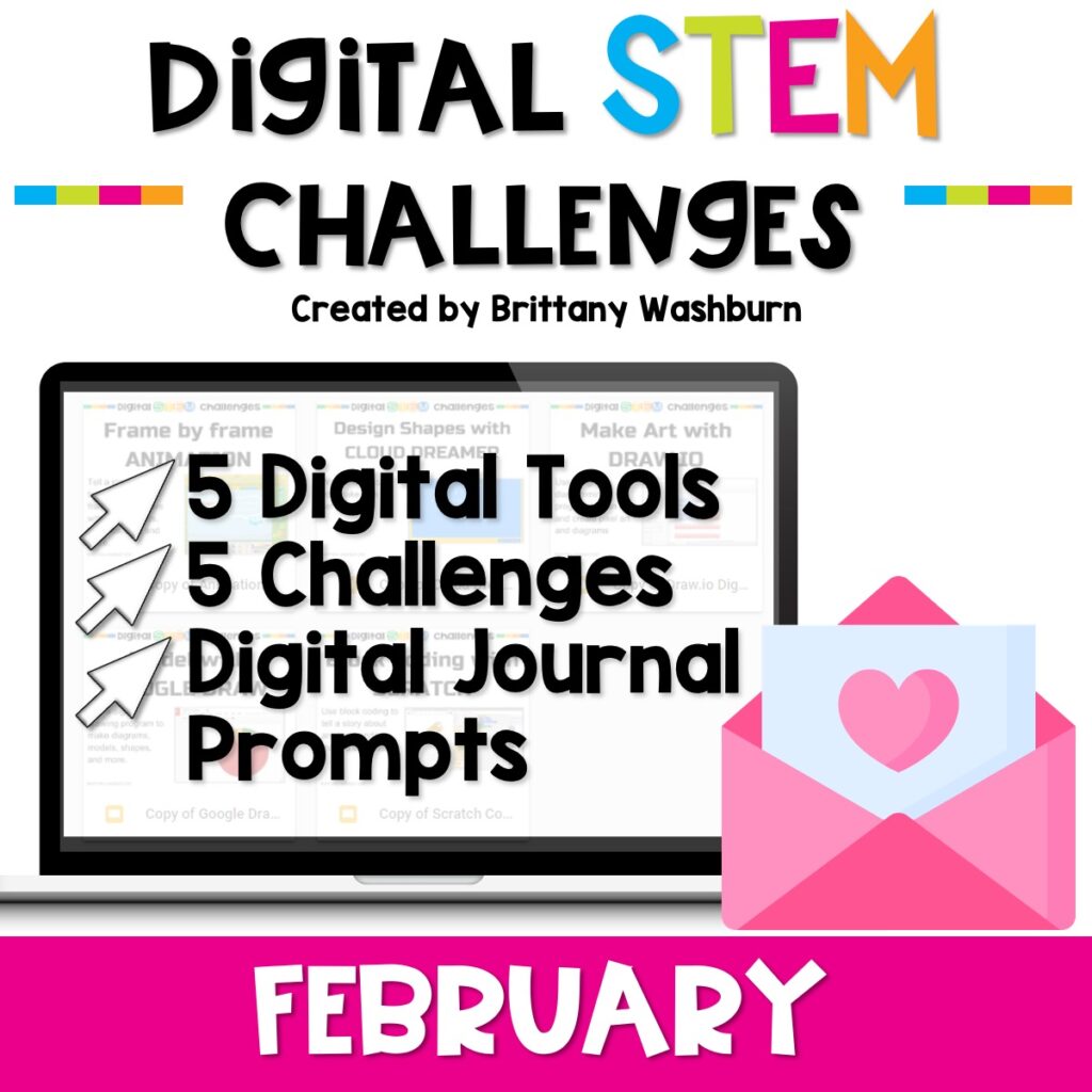 February Digital STEM Challenges