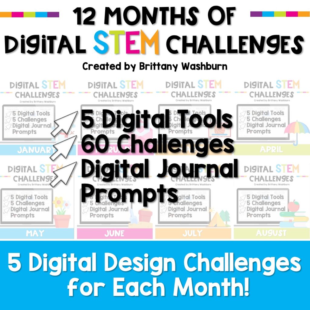 Digital STEM Challenges™ {Monthly Prompts}