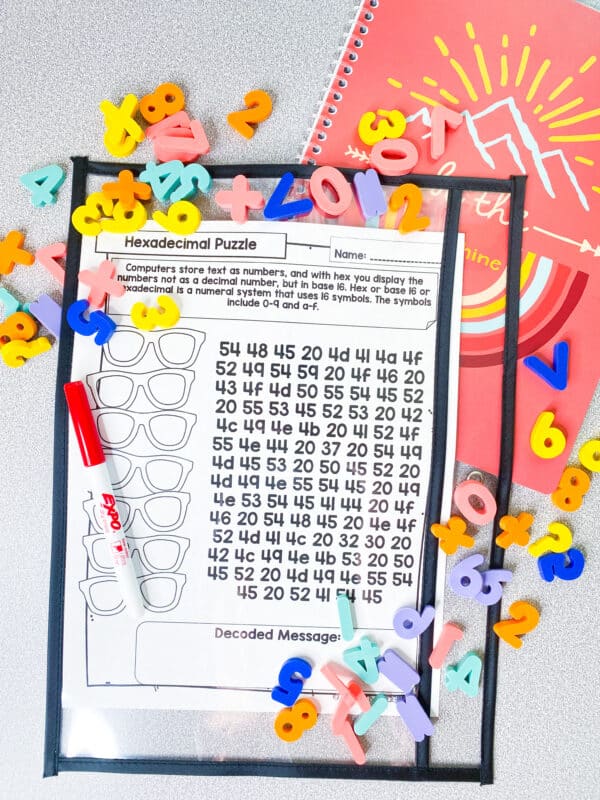 Crack the Code Puzzles for Technology Class