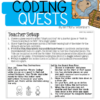 Coding Quests - Computer Science Printable Board Games