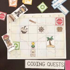 Coding Quests - Computer Science Printable Board Games