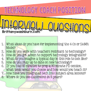 Technology Teacher Interview Questions
