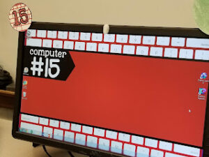 Technology Themed Decor for Classroom or Computer Lab