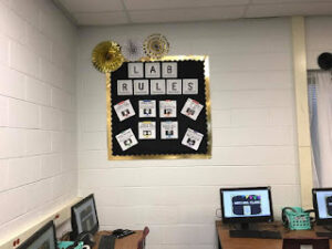 Technology Themed Decor for Classroom or Computer Lab