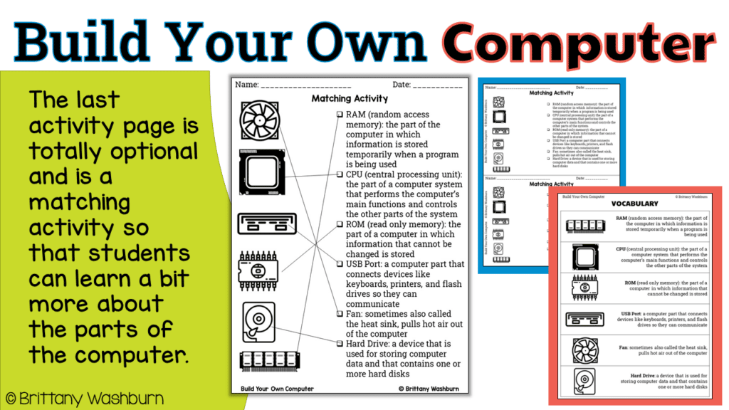 Build Your Own Computer Activity