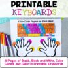 Typing Practice Printable Keyboard Pages