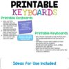 Typing Practice Printable Keyboard Pages