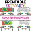 Typing Practice Printable Keyboard Pages