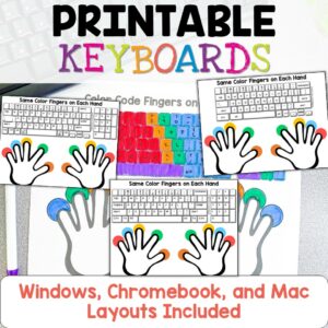 Typing Practice Printable Keyboard Pages