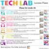 Weekly Tech Lab Lesson Plans