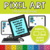Earth Day Digital Pixel Art STEM Challenges