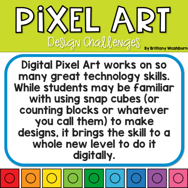 Earth Day Digital Pixel Art STEM Challenges