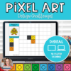 Easter Digital Pixel Art STEM Challenges