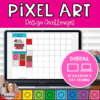 Valentine's Day Pixel Art STEM Challenges
