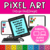Valentine's Day Pixel Art STEM Challenges