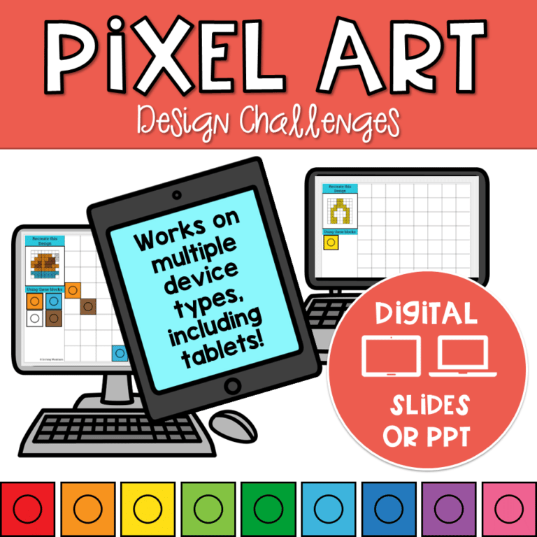 Thanksgiving Digital Pixel Art STEM Activity