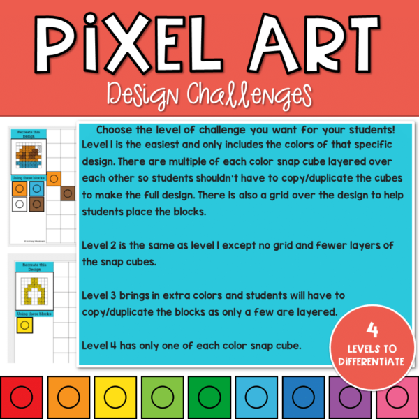 Thanksgiving Digital Pixel Art STEM Activity