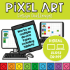 St. Patrick's Day Digital Pixel Art STEM Challenges