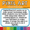 Halloween Digital Pixel Art STEM Challenges