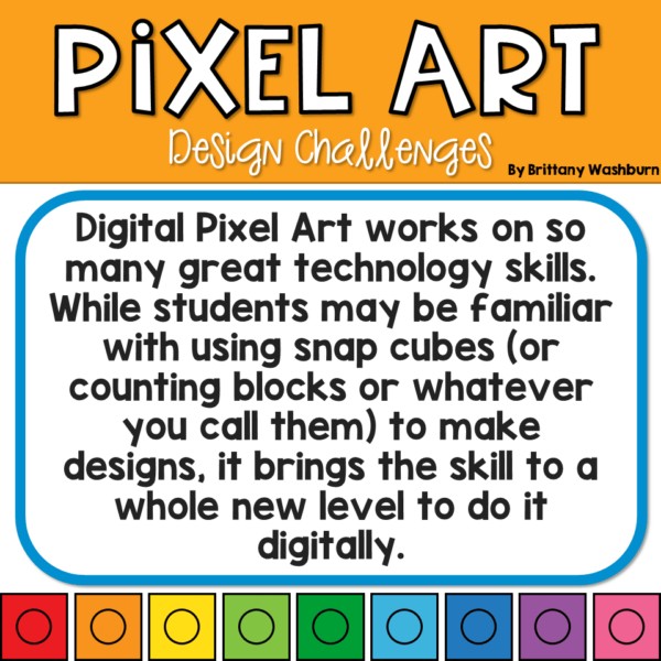 Halloween Digital Pixel Art STEM Challenges