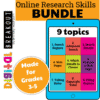 Online Research Skills Digital Breakouts BUNDLE