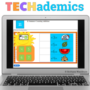 TECHademics - Web Based Digital Math and ELA Activities for Primary Grades