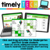 K-1 Timely Tech March Themed Computer Lab Lessons