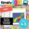 Grades 4-5 Timely Tech: May Themed Computer Lab Lessons