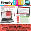 Grades 4-5 Timely Tech: December Themed Computer Lab Lessons