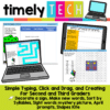 Grades 2-3 Timely Tech: April Themed Computer Lab Lessons