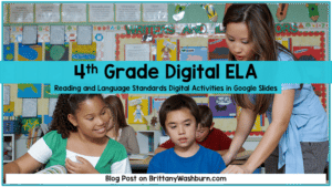 4th Grade Digital ELA Activities