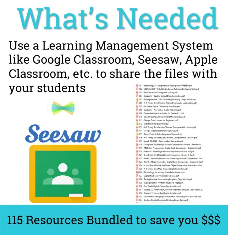 K-5 Technology Activities Bundle