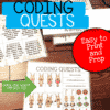 CODING QUESTS - If/Then/Else Reindeer Mission
