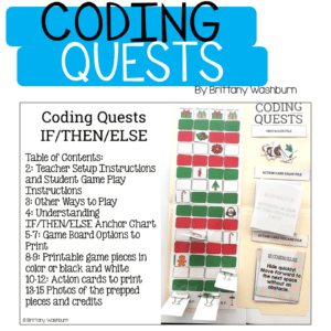 CODING QUESTS - If/Then/Else Reindeer Mission