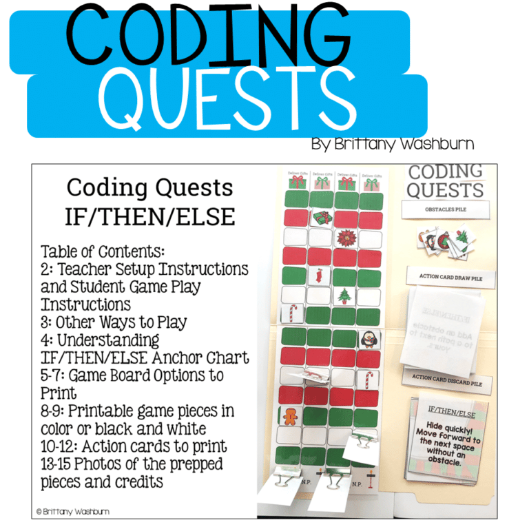 CODING QUESTS - If/Then/Else Reindeer Mission