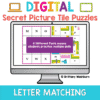 Alphabet Letter Matching Digital Secret Picture Tile Puzzles 2