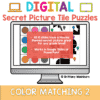 Color Matching 2 Digital Secret Picture Tile Puzzles