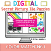 Color Matching 1 Digital Secret Picture Tile Puzzles