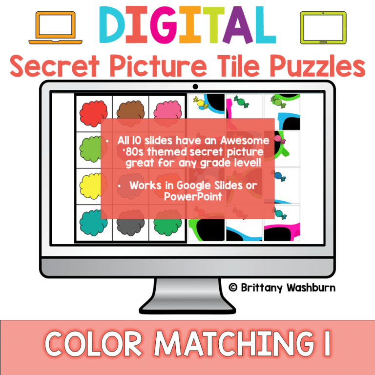 Color Matching 1 Digital Secret Picture Tile Puzzles