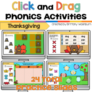 Thanksgiving Tech Skills Activities Bundle
